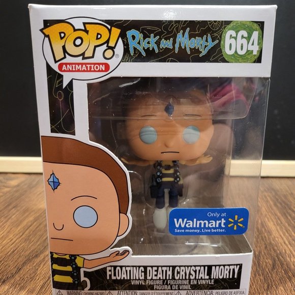 Funko | Toys | Rick And Morty Floating Death Crystal Morty Walmart Exclusive Funko Pop | Poshmark